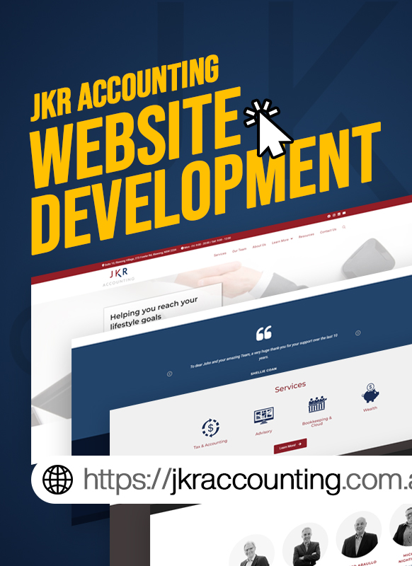 JKR Accounting Website Development | Vulb Media